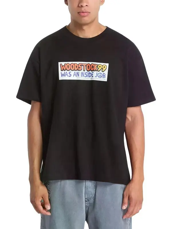 PLEASURES Inside Job T-shirt - Black