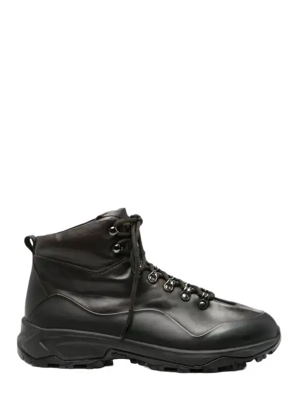 Officine Creative Itinere Lace-up Leather Boots - Brown