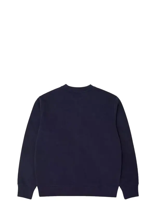 EDMMOND STUDIOS Duck-embroidered Sweatshirt - Blue