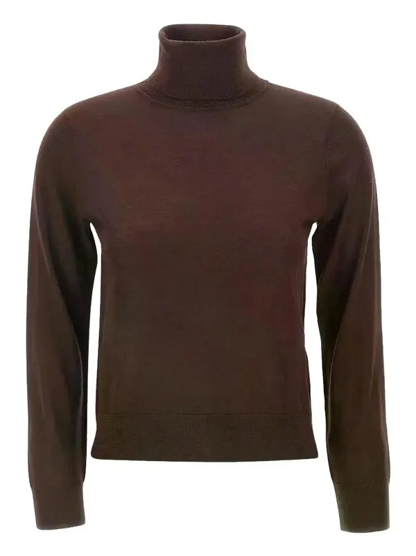 KANGRA Turtleneck Sweater - Red