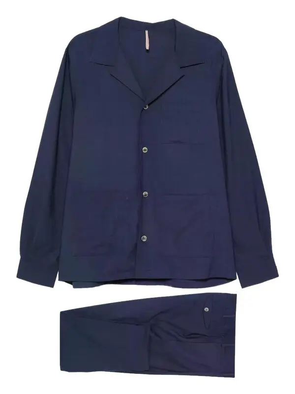 SANTANIELLO Three-pocket Jacket - Blue