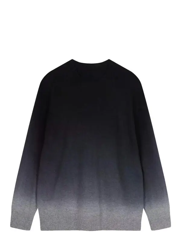 JNBY Gradient-print Relaxed-fit Sweater - Black