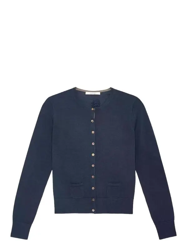 Malìparmi Crew-neck Cardigan - Blue