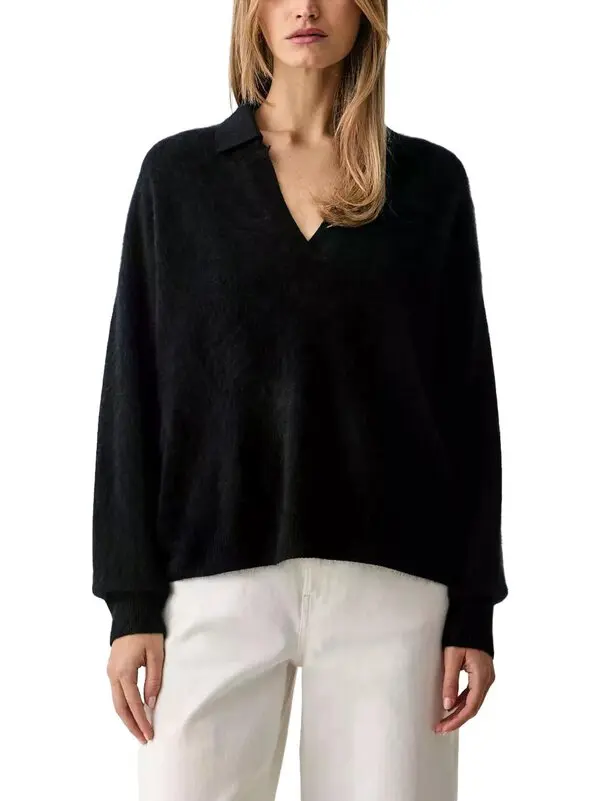 VICOLO V-neck Sweater - Black