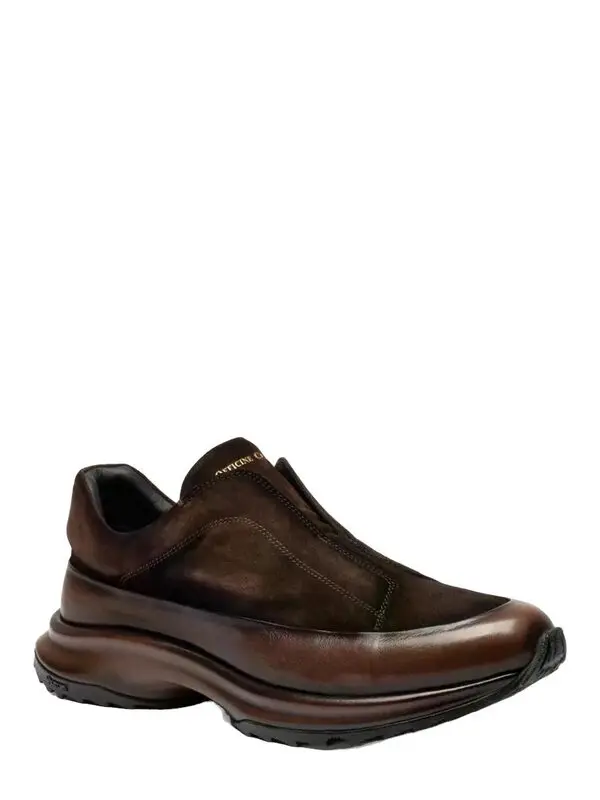 Officine Creative Zodiac 001 Leather Low Top Sneakers - Brown