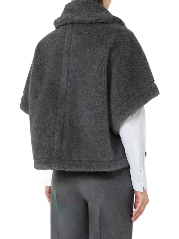Max Mara Button-up Short-sleeve Jacket - Grey