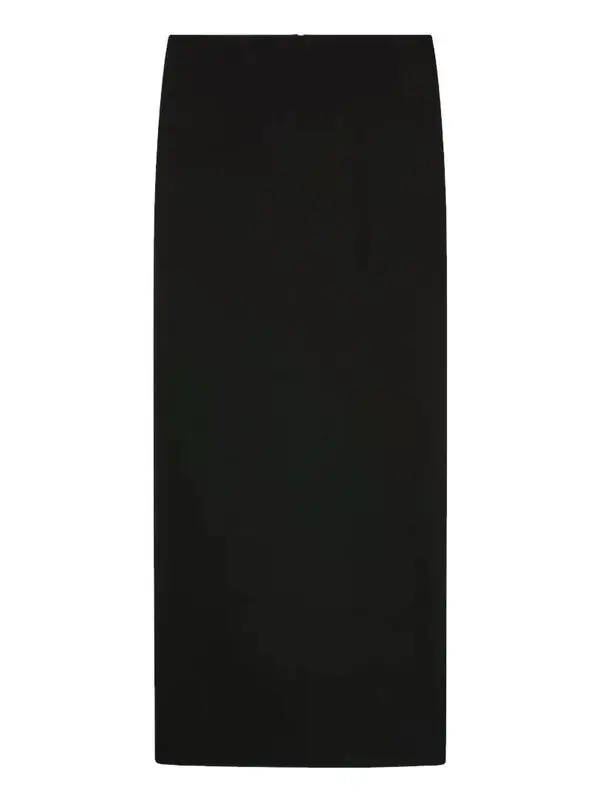 Emilio Pucci Long Fitted Skirt - Black