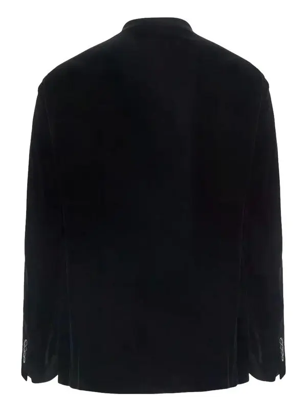 Giorgio Armani Giorgio's Double-breasted Blazer - Black