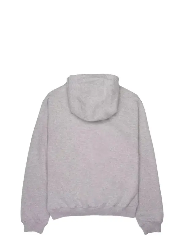 Casablanca Zip-up Cashmere Hoodie - Grey