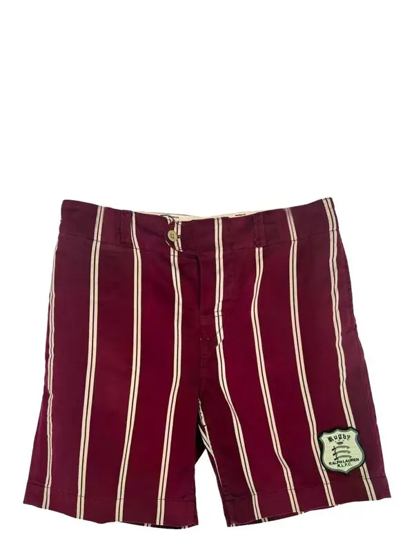 Ralph Lauren Rugby Logo-patched Shorts - Red