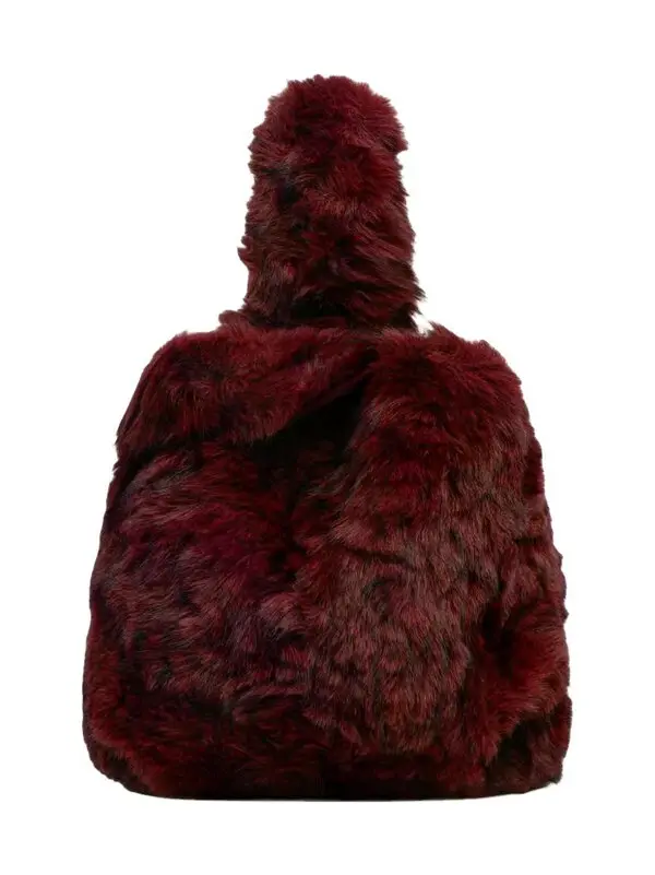 SILVIAN HEACH Faux-fur Tote Bag - Red
