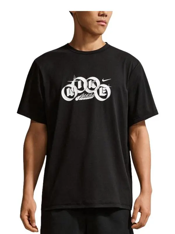 Nike Hyverse Dri-fit Uv Protection T-shirt - Black