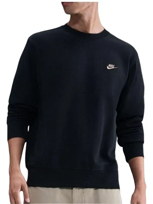 Nike Club Bb Crew Neo Varsity Sweatshirt - Black