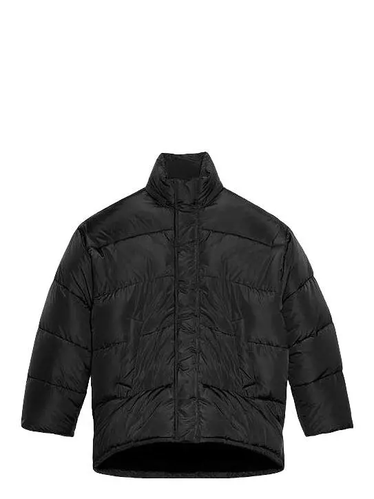 Balenciaga C-shape Puffer Jacket - Black