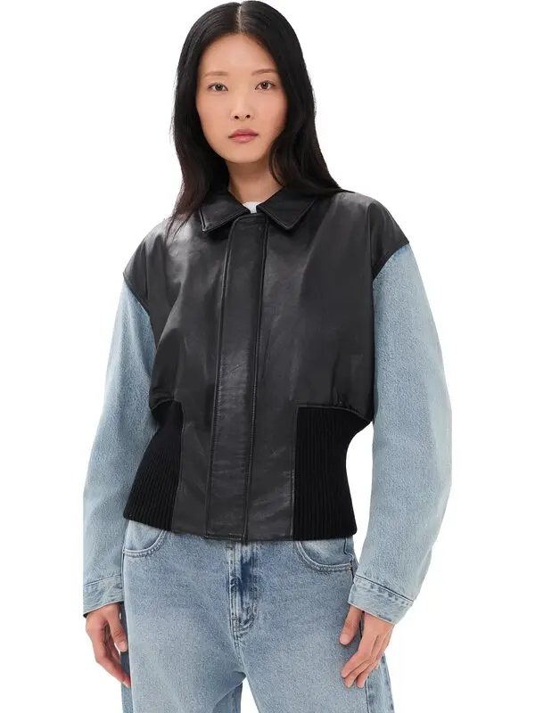HAIKURE Vivienne Marfa Jacket - Marfa Blue