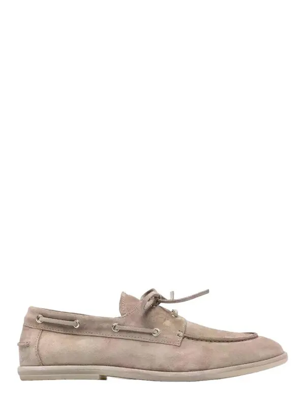 Officine Creative Love Lace-up Boat Shoes - Grey