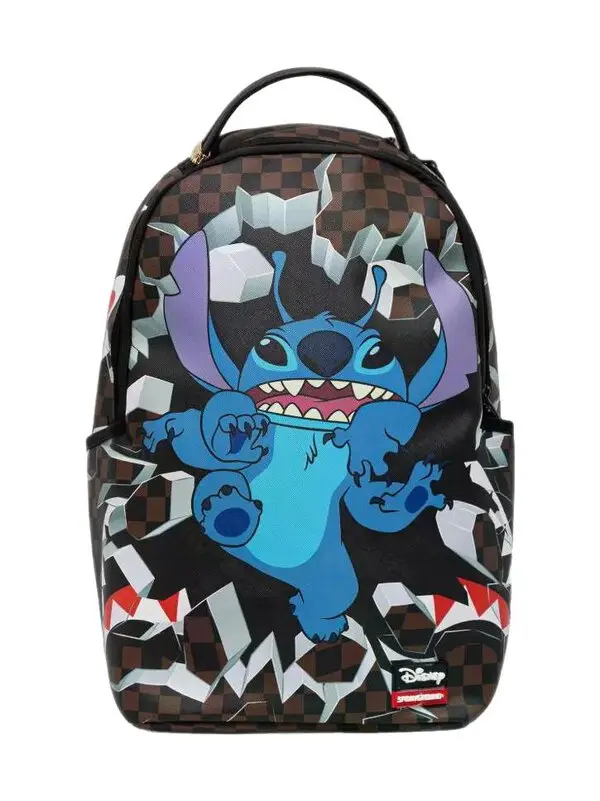 SPRAYGROUND X Disney Check-print Backpack - Brown