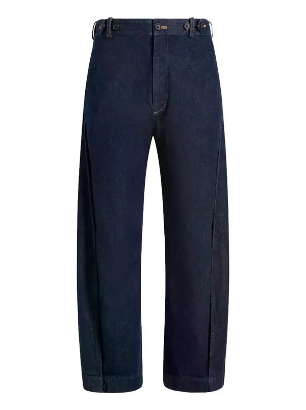 PUBLIC SCHOOL NEW YORK Empire Pleated Jeans - Blue