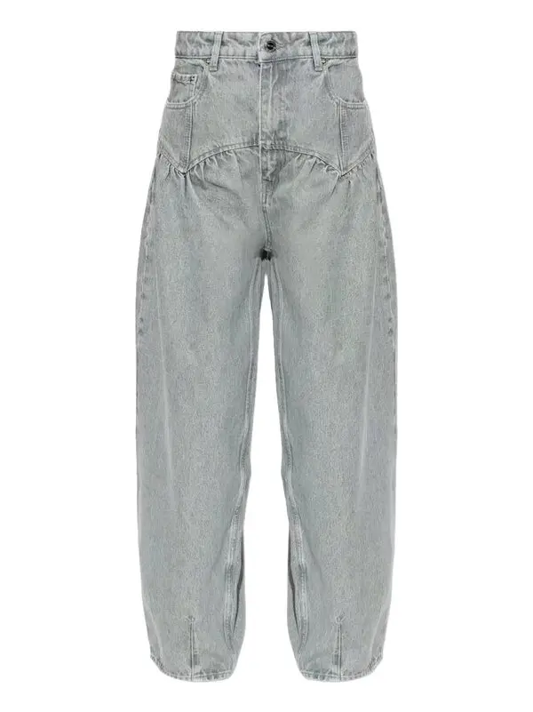 GANNI Belt-loops Jeans - Grey