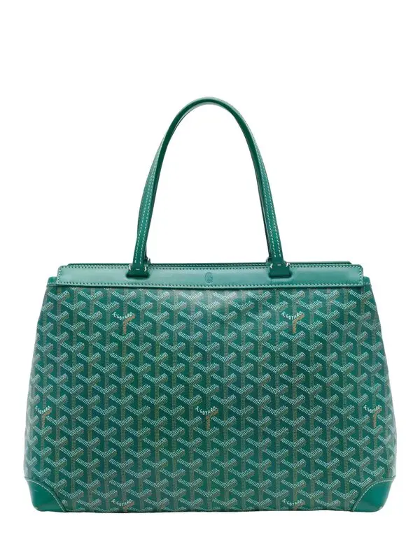 Goyard 2015 Goyardine Bellechasse Pm Tote Bag - Green