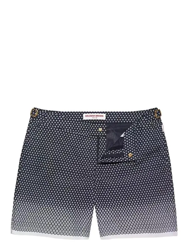 Orlebar Brown Bulldog Floret-print Swim Shorts - Blue