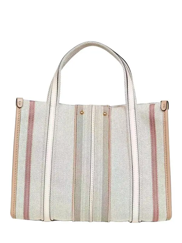 Chloé Small Woody Loop Canvas Tote Bag - Neutrals