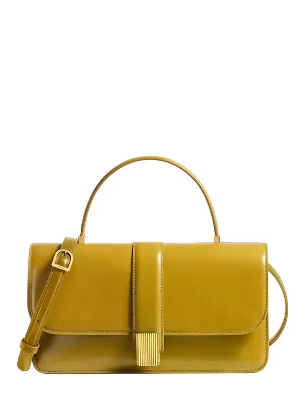 Khaite Blake Top-handle Bag - Yellow