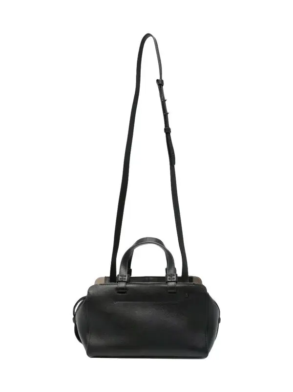 BONASTRE T Leather Tote Bag - Black