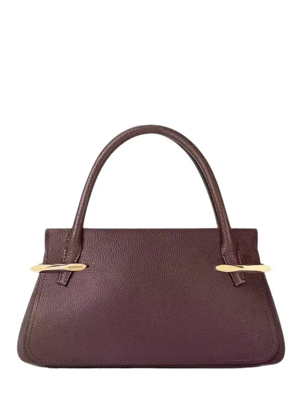 Givenchy Mini Pinch Bag In Grained Leather - Brown