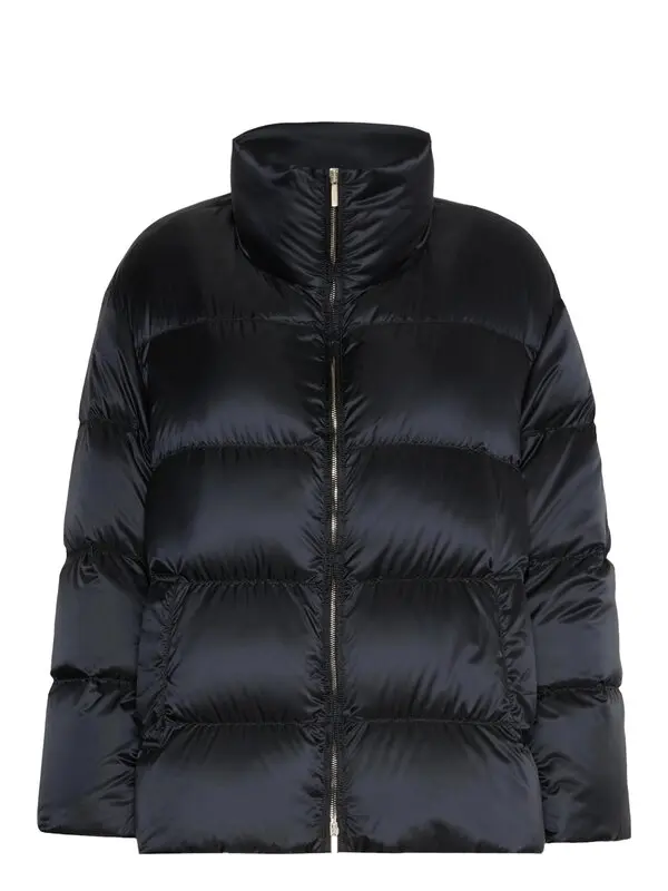 Max Mara Zip-up Padded Jacket - Black