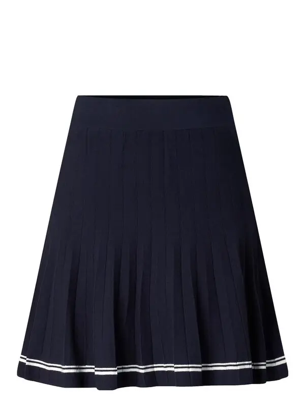 Bogner Myra Knitted Skirt - Navy Blue