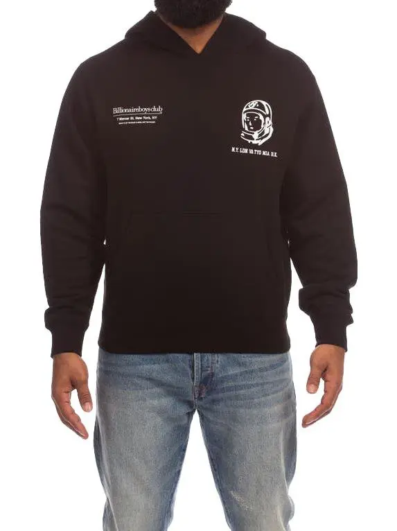 BILLIONAIRE BOYS CLUB Members Graphic Hoodie - Black