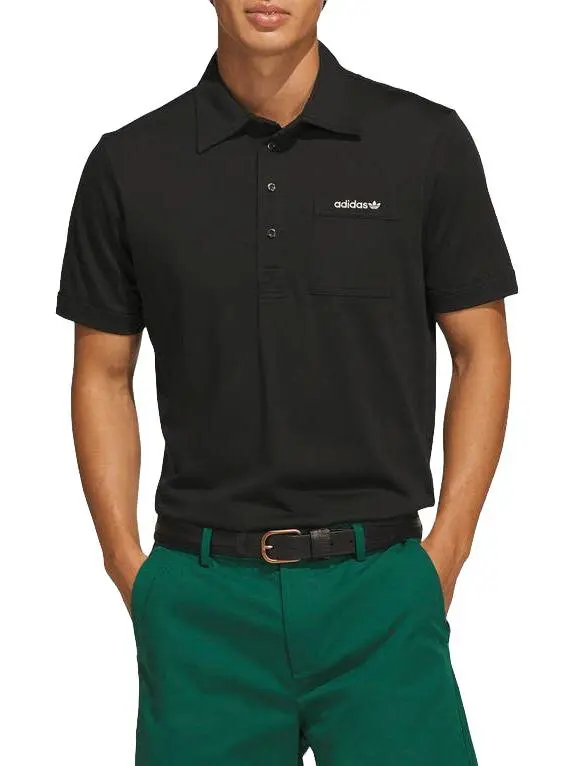 Adidas Originals Pocket Polo - Black