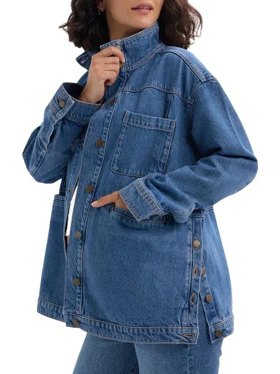 Hatch The Denim Utility Jacket - True Indigo
