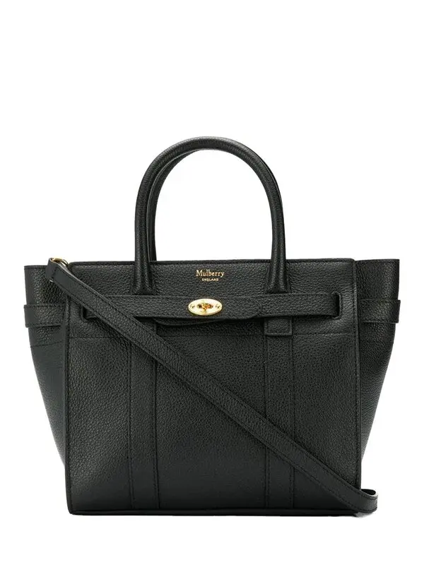 Mulberry Handbag 'batswater Small' In Black Leather For - Multicolor
