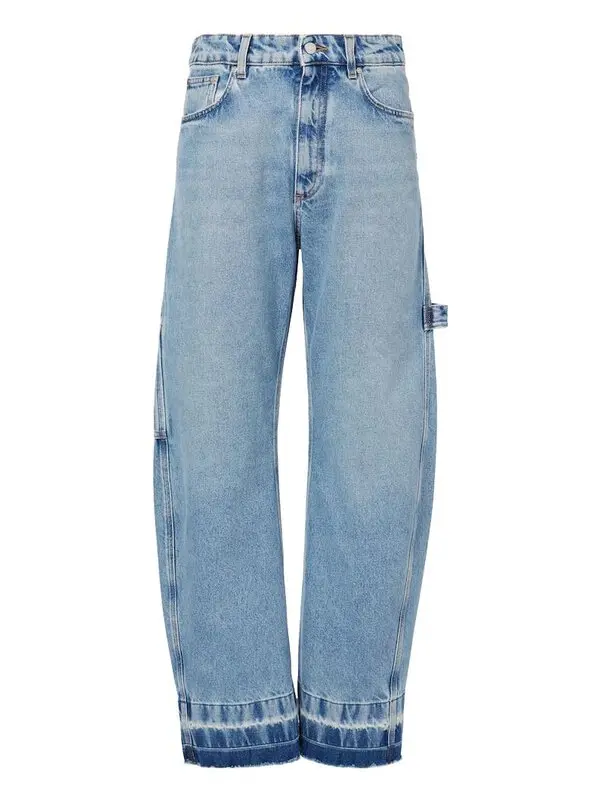 Stella McCartney Mid-rise Wide-leg Jeans - Blue
