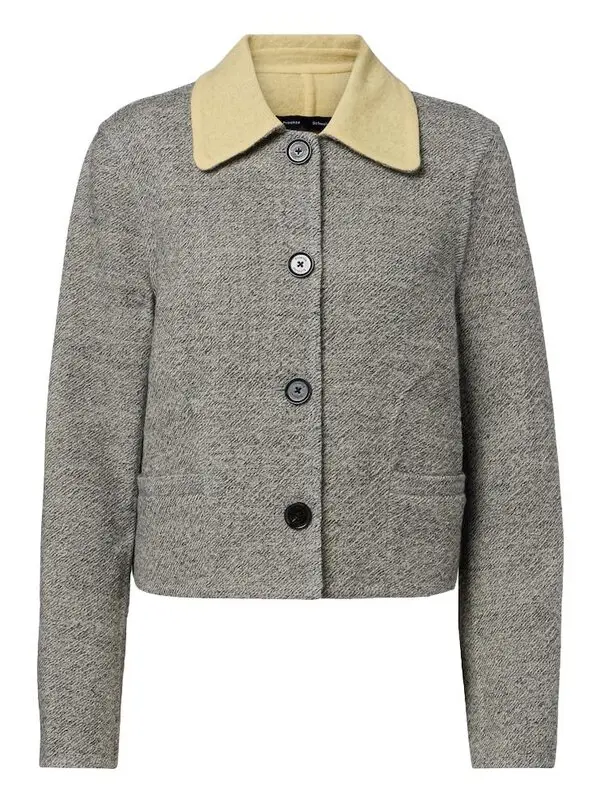 Proenza Schouler Gaella Wool-blend Jacket - Grey