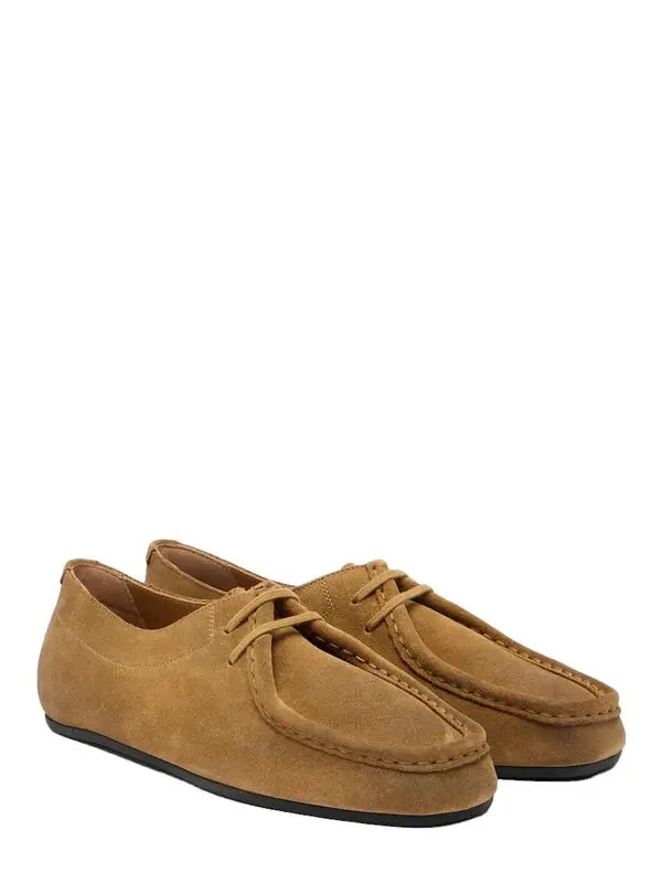 JIL SANDER Suede Moccasins - Brown
