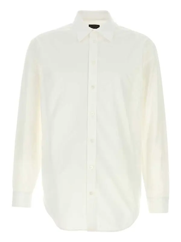 Balenciaga Poplin Shirt - White