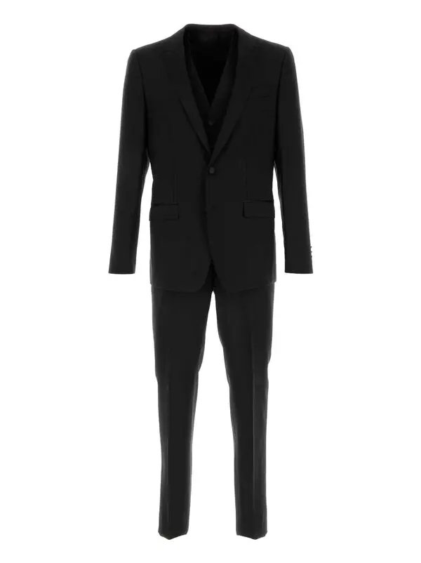 Dolce & Gabbana Wool Blend Suit - Black