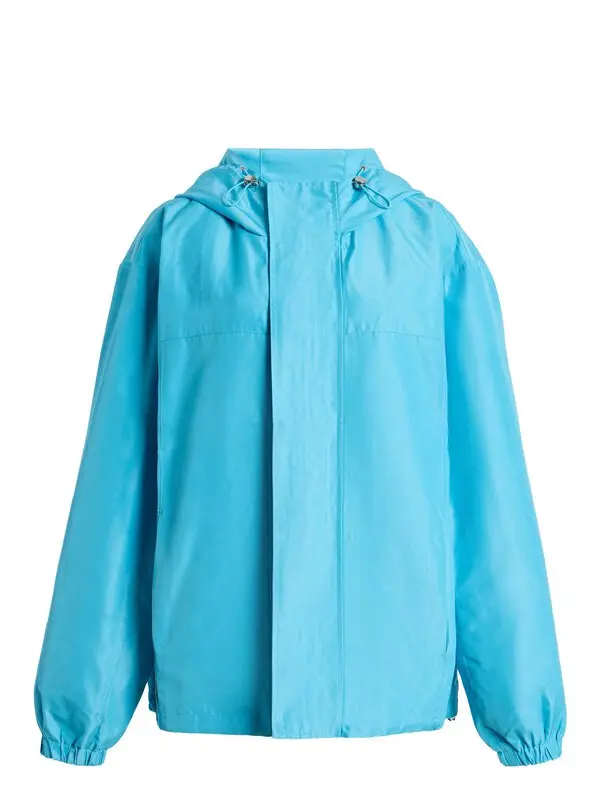 LII Hooded Shell Anorak Jacket - Blue