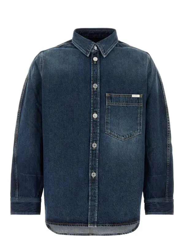 Givenchy Classic Shirt Strong Wash Unfold - Gray