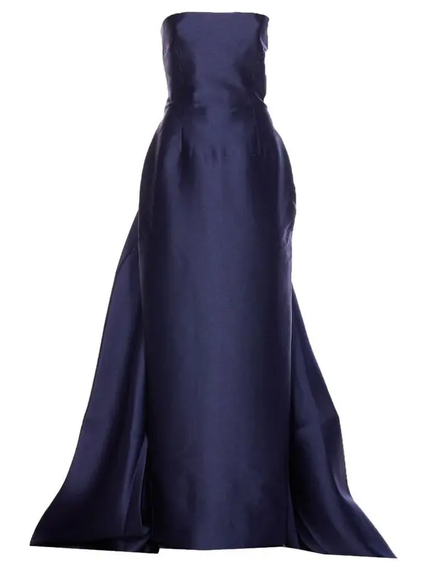 Solace London Imani Maxi Dress - Blue