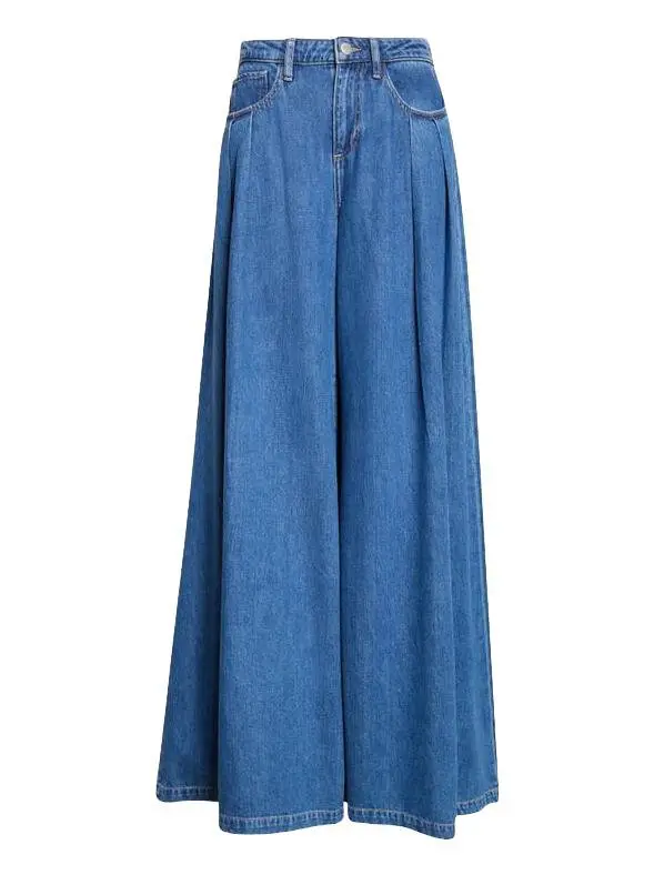 L'Agence Chayse High Waist Super Wide Leg Jeans - Towson