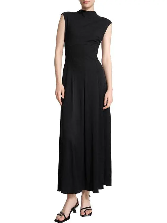 MARCELLA Haru Jersey Maxi Dress - Black