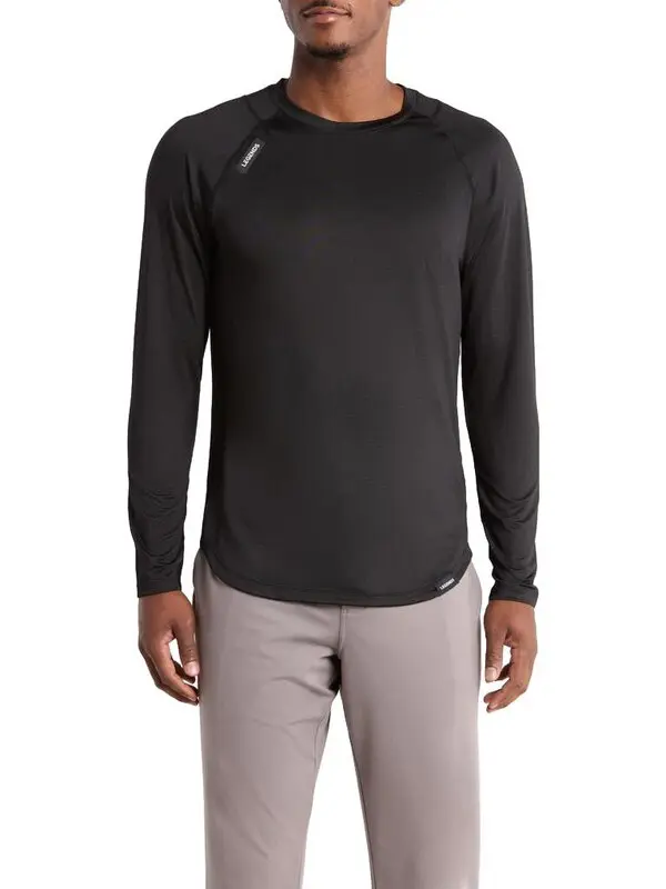 LEGENDS Enzo Performance Long Sleeve T-shirt - Black