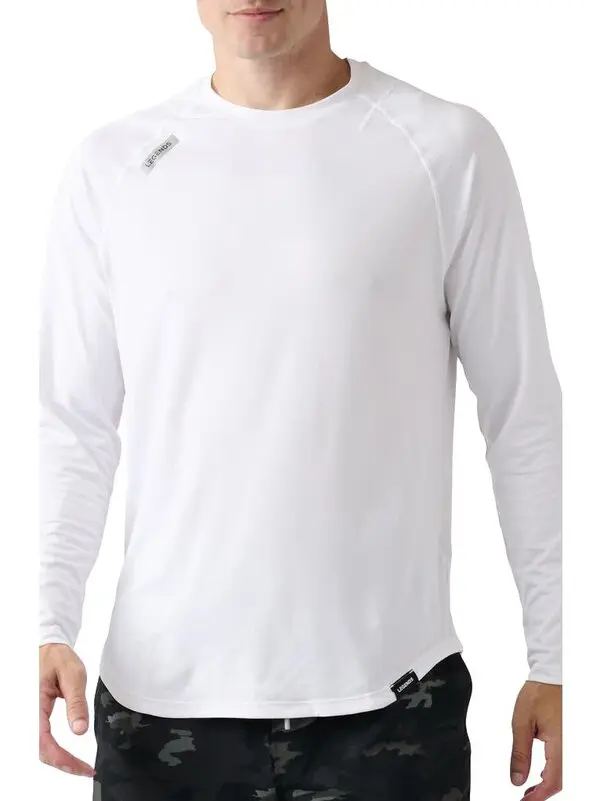 LEGENDS Enzo Performance Long Sleeve T-shirt - White