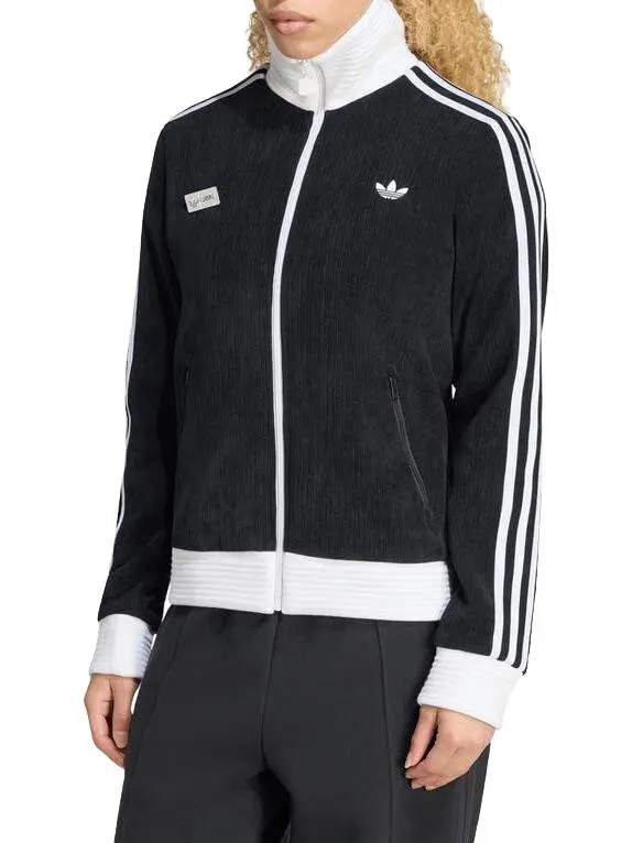 ADIDAS ORIGINALS Corduroy Track Jacket - Black