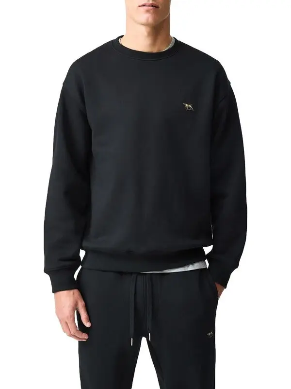 Rodd & Gunn Otago Crewneck Sweatshirt - Noir