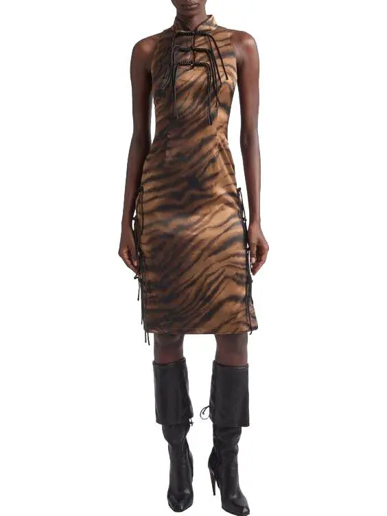 KIM SHUI Meredith Dress - Tiger